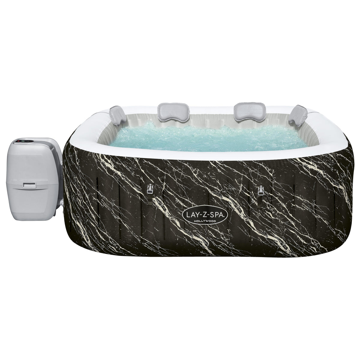 6001F Bestway Lay-Z-Spa® Hollywood Inflatable Hot Tub 71" x 71" x 26 ...